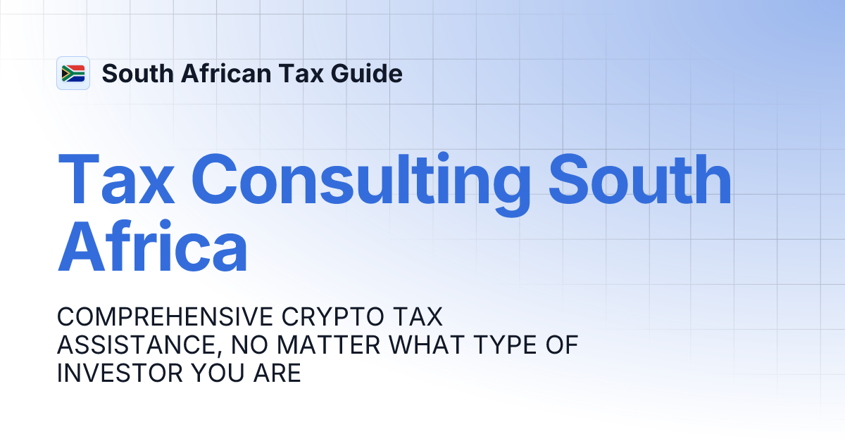 Tax Consulting South Africa | South African Tax Guide